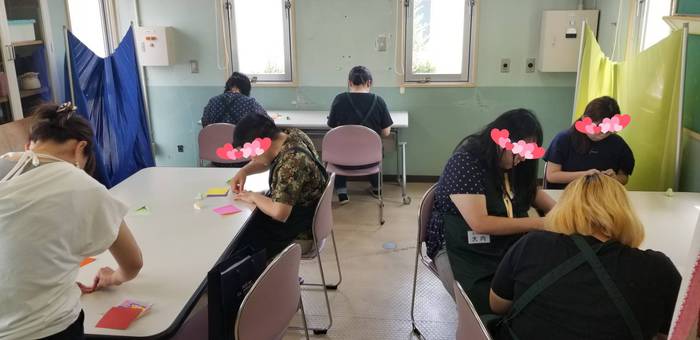 折り紙教室開催 :: 障がい者就労支援センターSMILON（スマイロン）